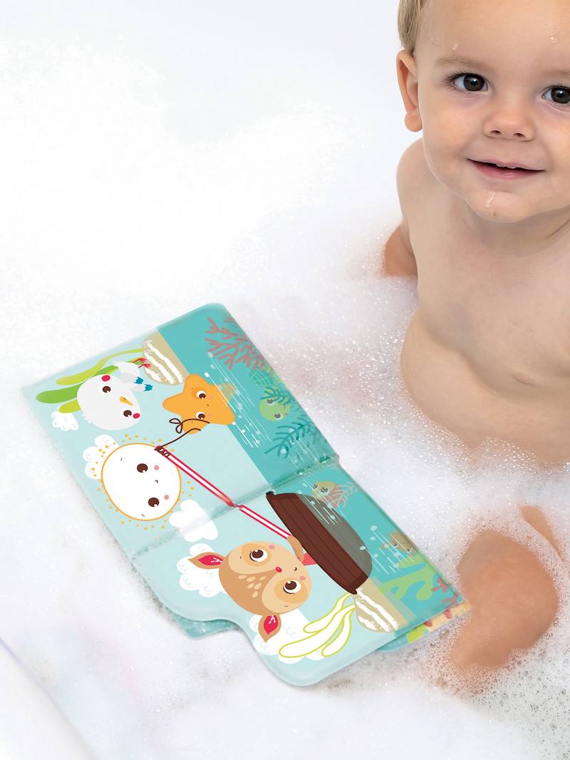 Ludi Baby Badewannen-Buch zum Ausmalen LUDI in mehrfarbig